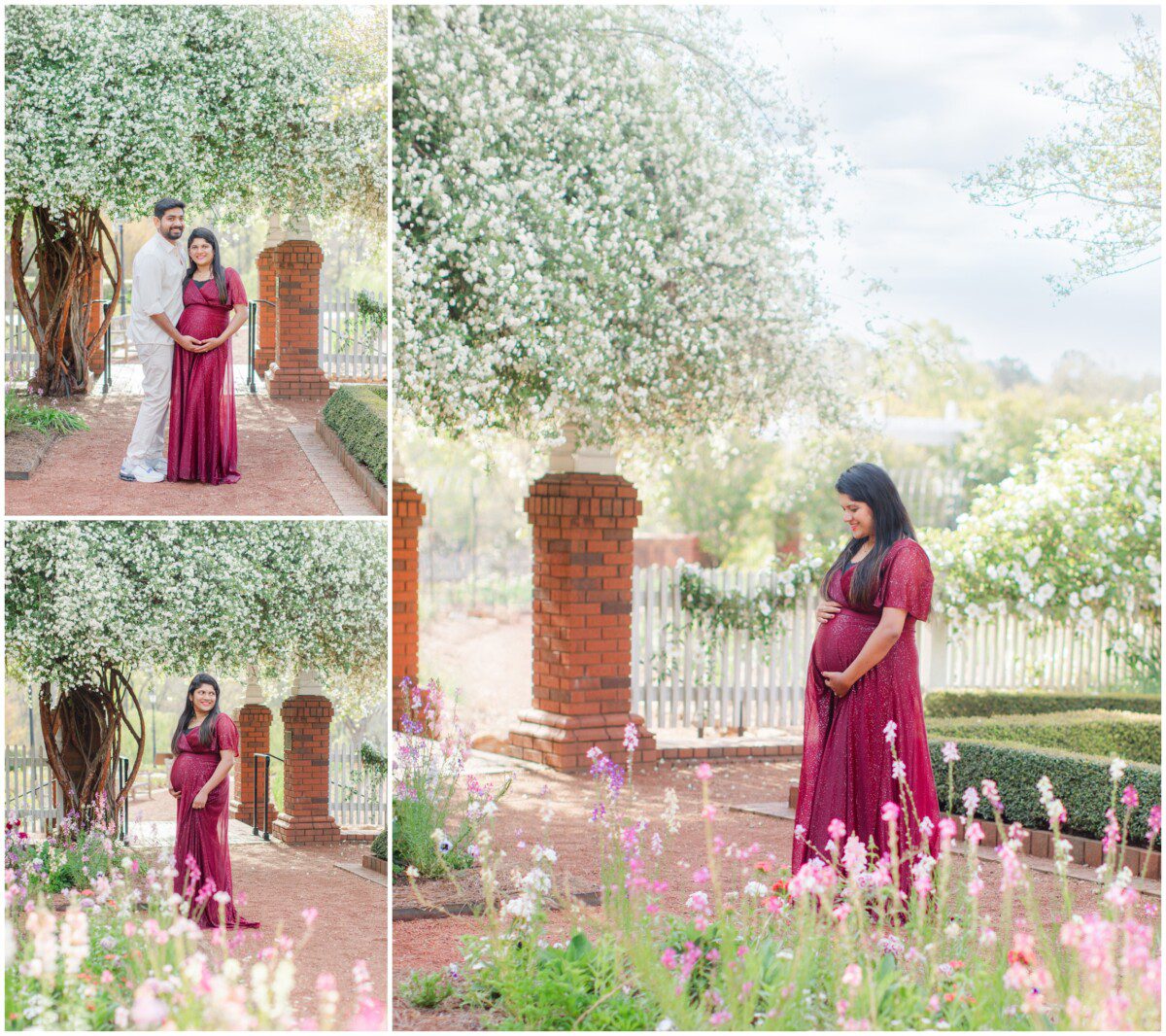Maternity Photoshoot At State Botanical Garden of Georgia